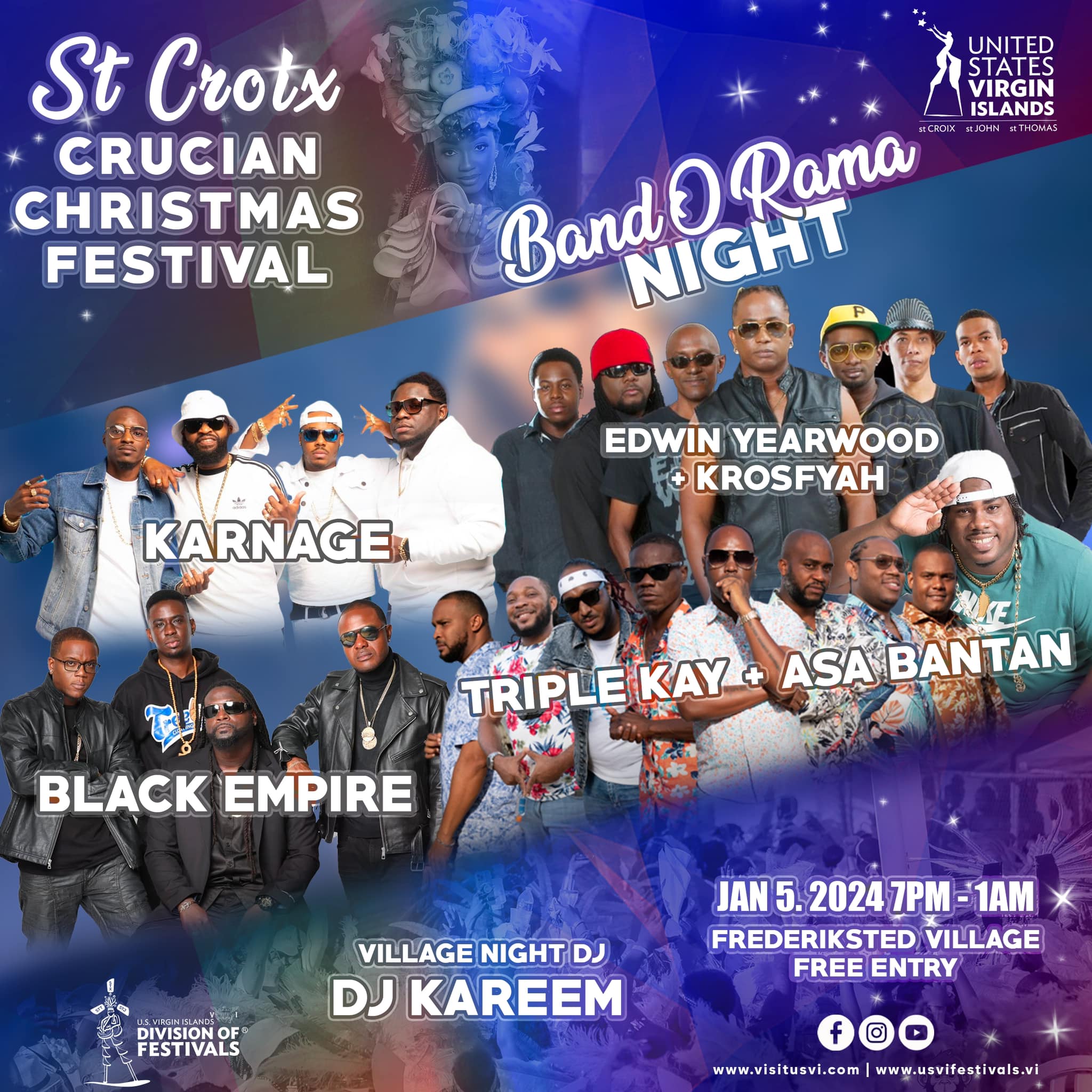 Band-O-Rama Night - My Virgin Islands