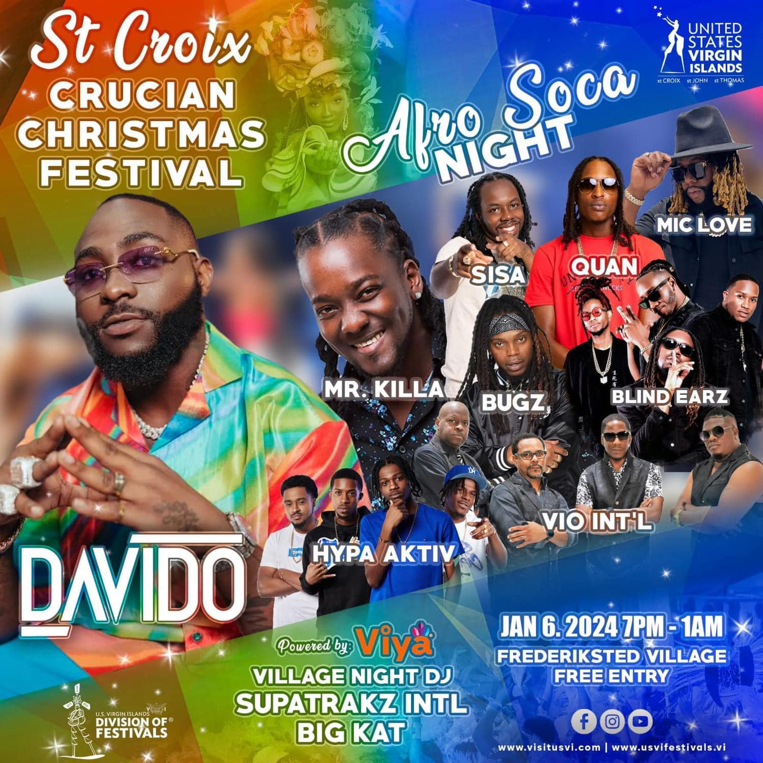 Afro Soca Night – My Virgin Islands
