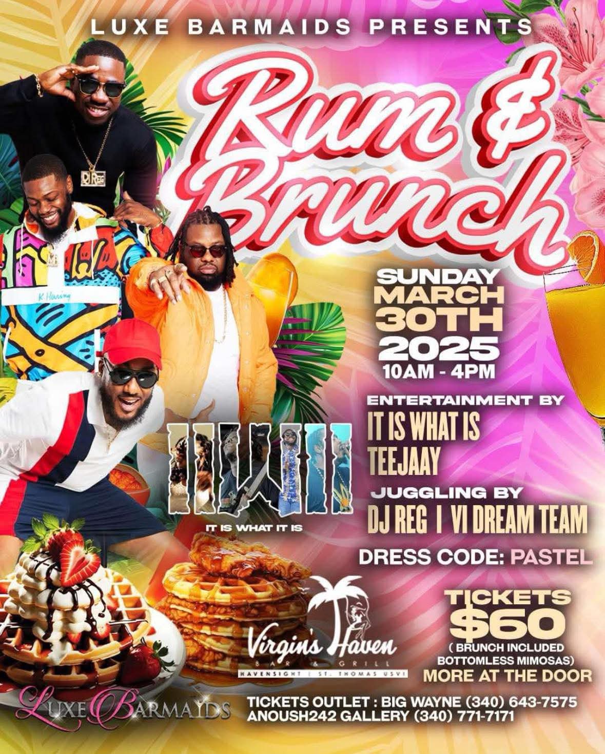 Rum & Brunch - My Virgin Islands