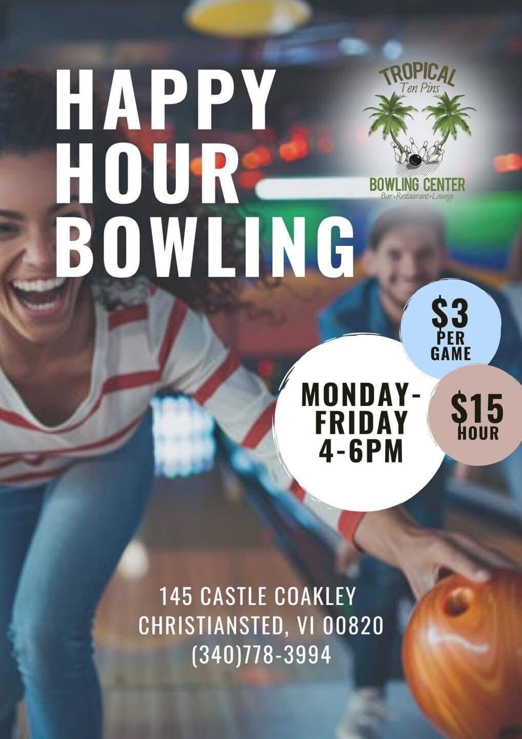 Happy Hour Bowling - My Virgin Islands