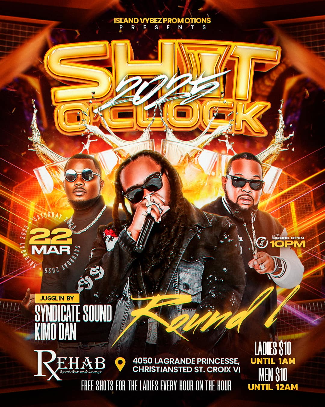 Shot O'Clock 2025 - My Virgin Islands