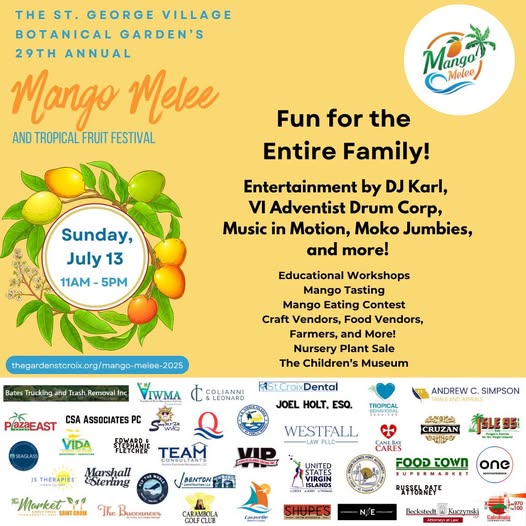 Mango Melee Tropical Fruit and Mango Festival 2025 - My Virgin Islands