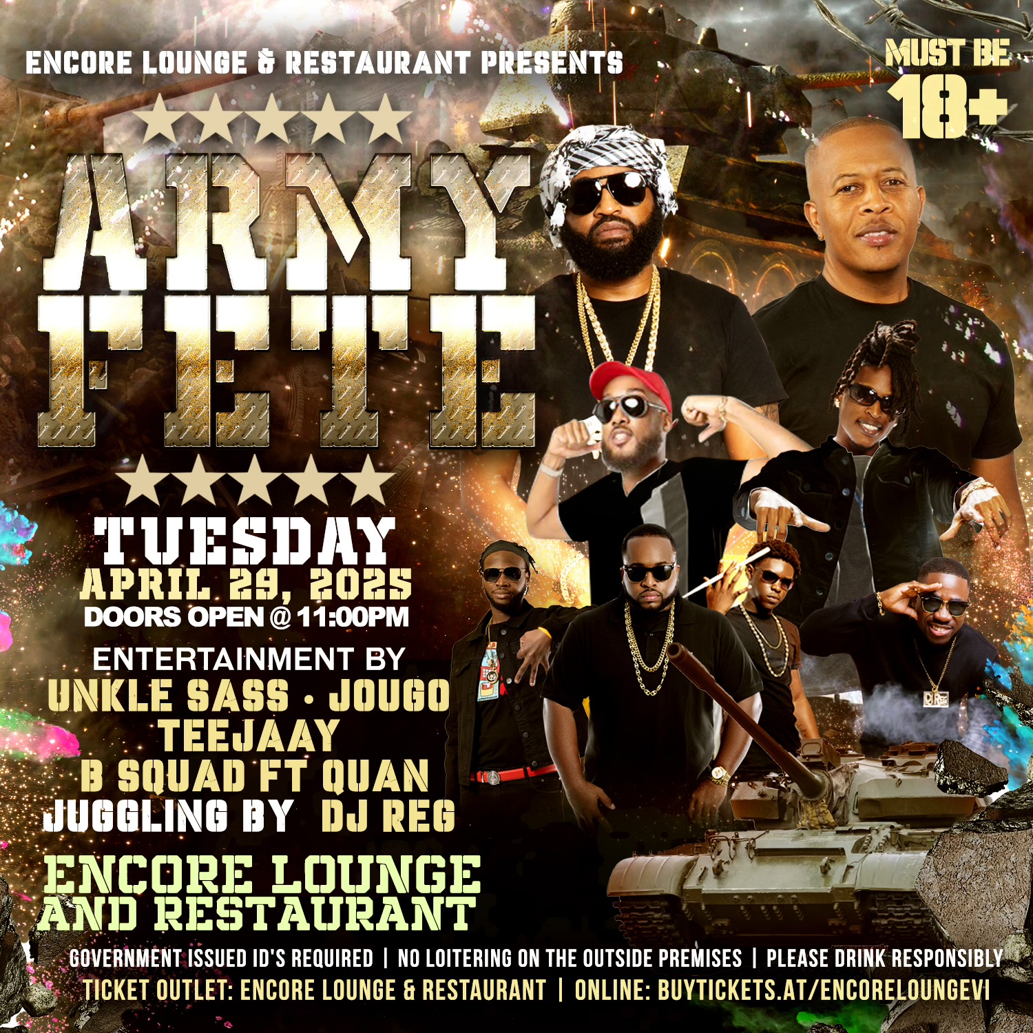 Army Fete - My Virgin Islands