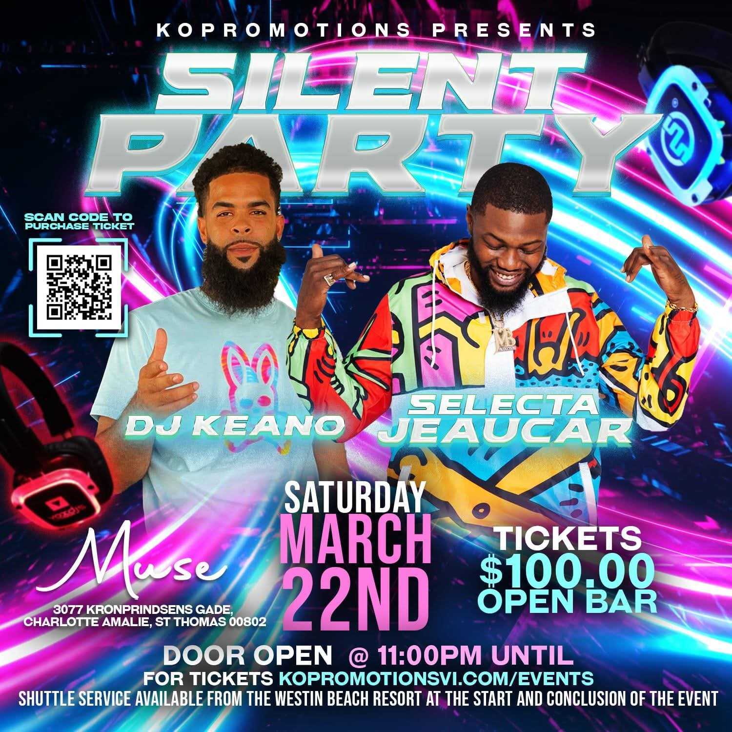 Silent Party - My Virgin Islands