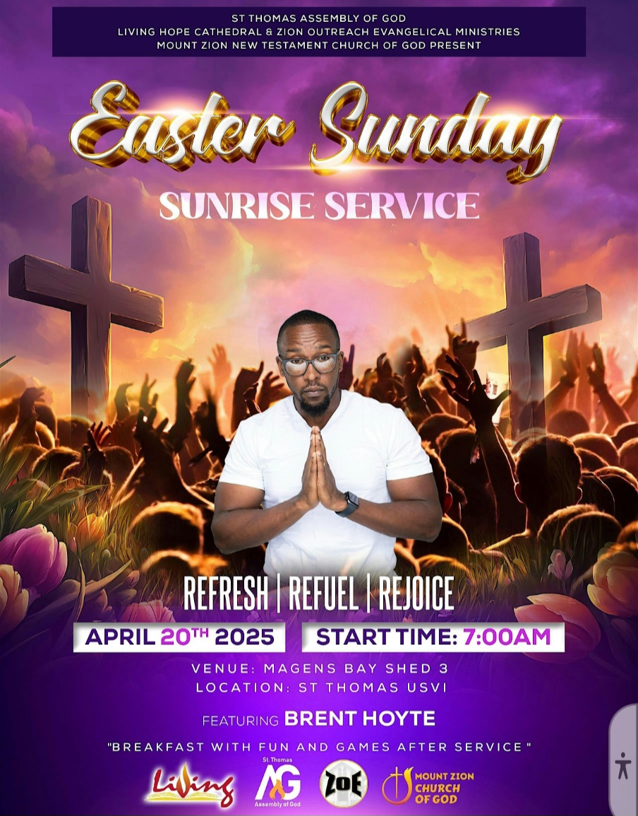 Easter Sunday Sunrise Service - My Virgin Islands