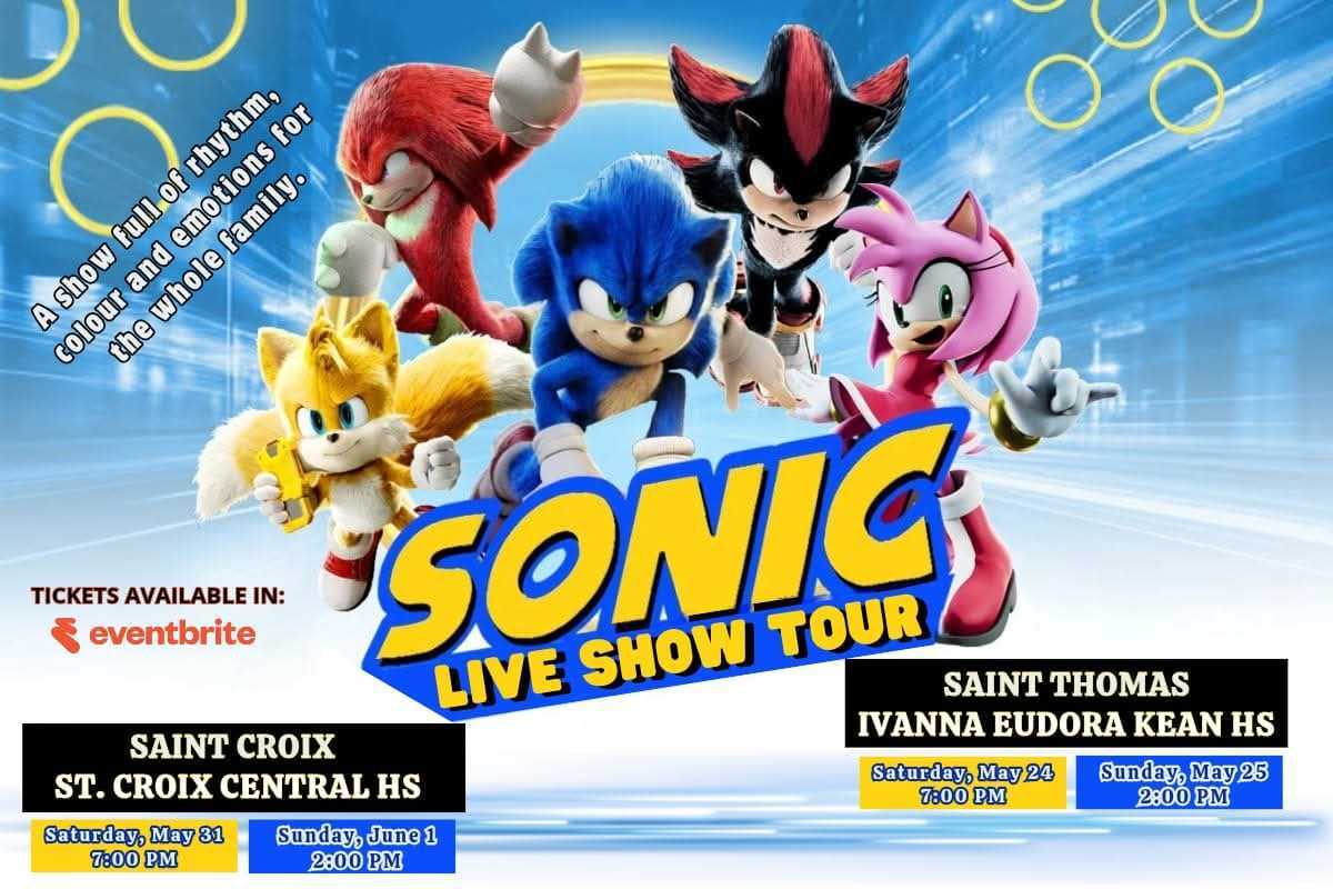 Sonic Live Show Tour - My Virgin Islands