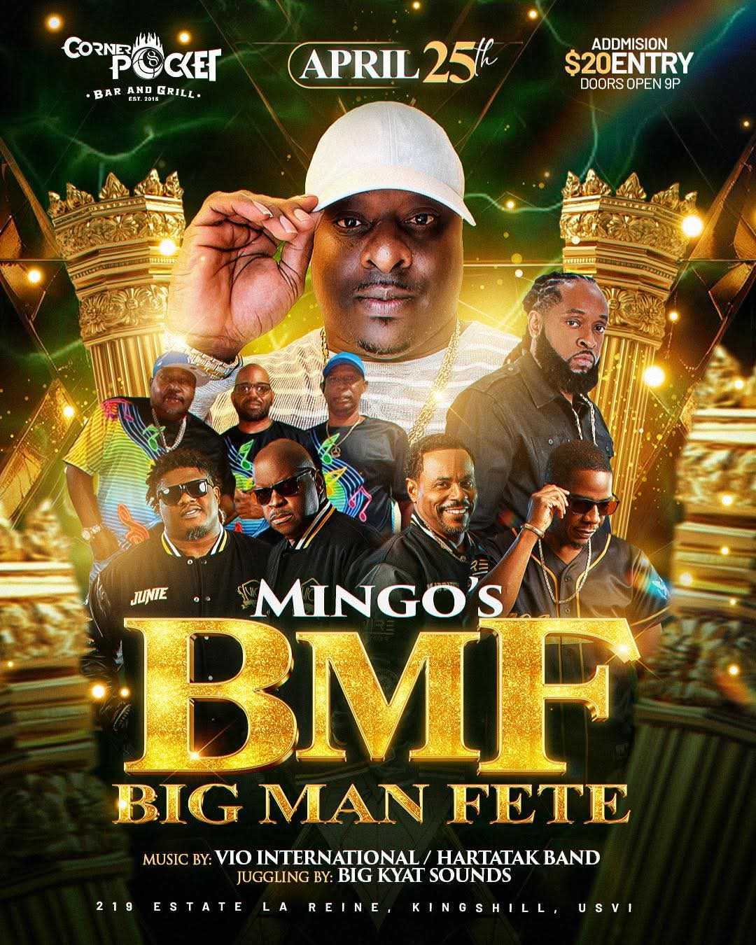 Mingo's Big Man Fete - My Virgin Islands