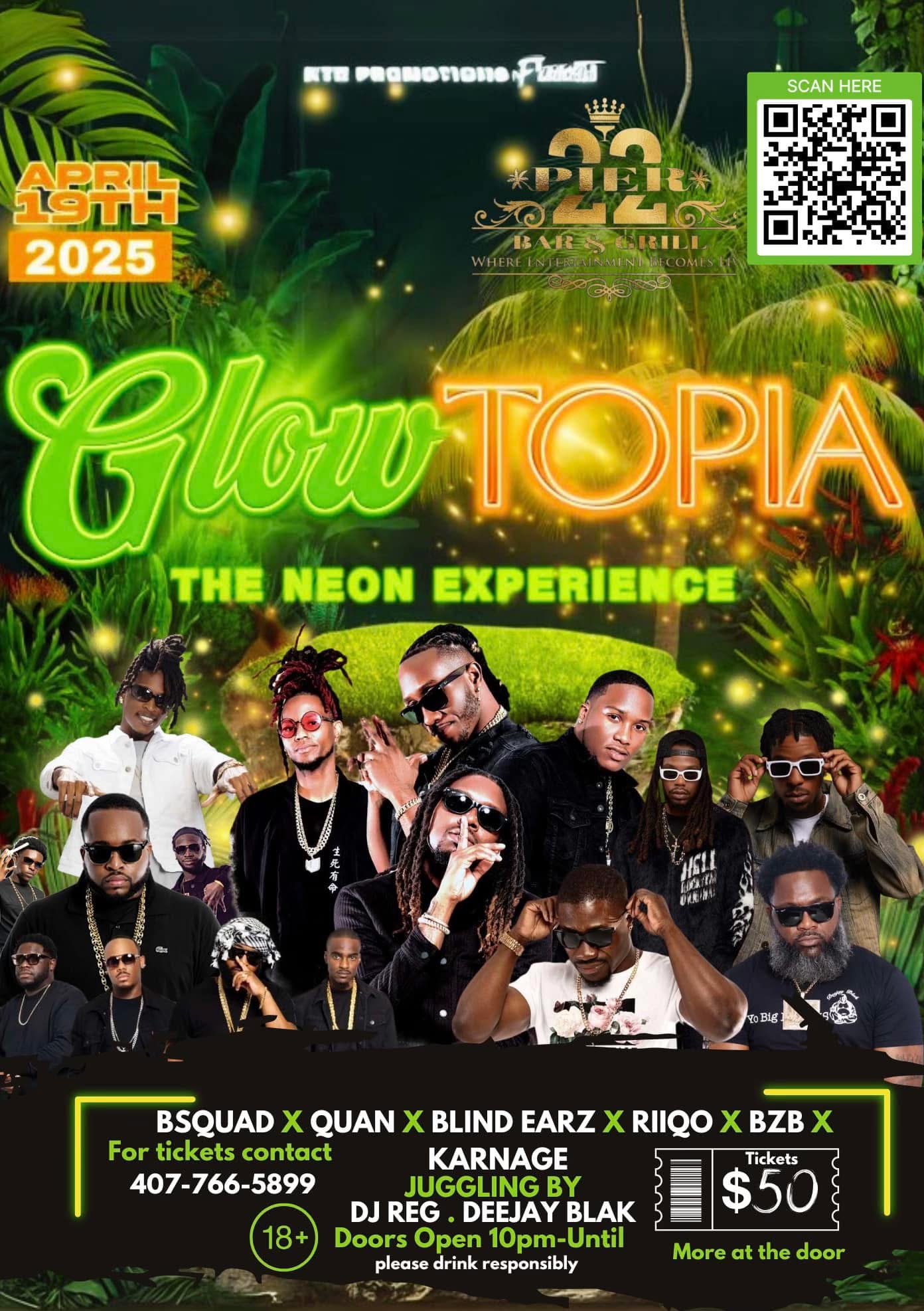 Glowtopia: The Neon Experience - My Virgin Islands