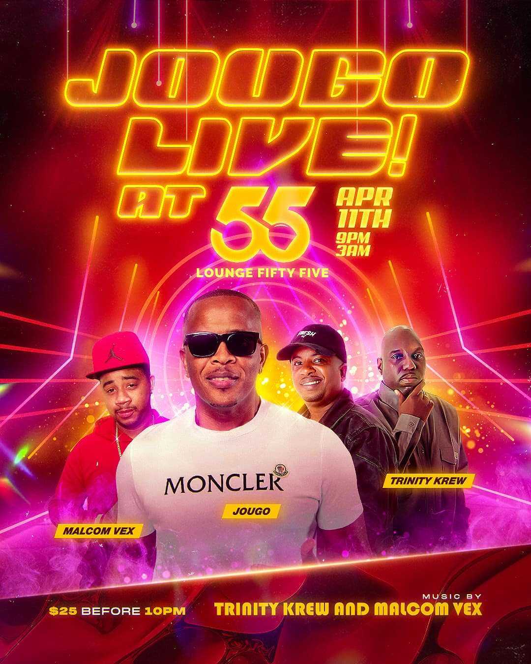 Jougo Live at 55 - My Virgin Islands