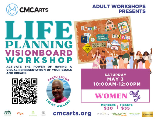 Life Planning Vision Board Workshop @ CMCArts - My Virgin Islands