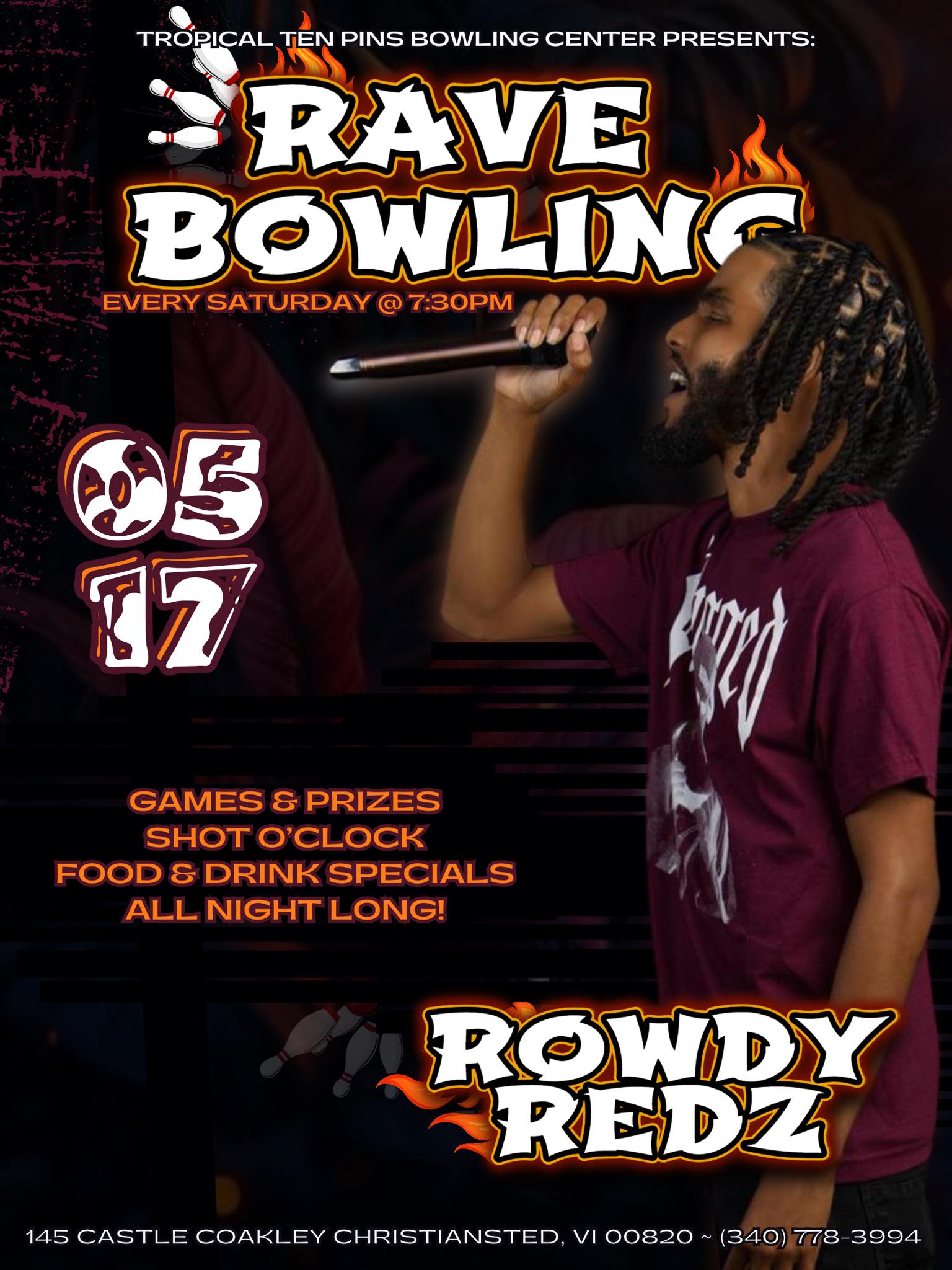 Rave Bowling @ Tropical Ten Pins - My Virgin Islands