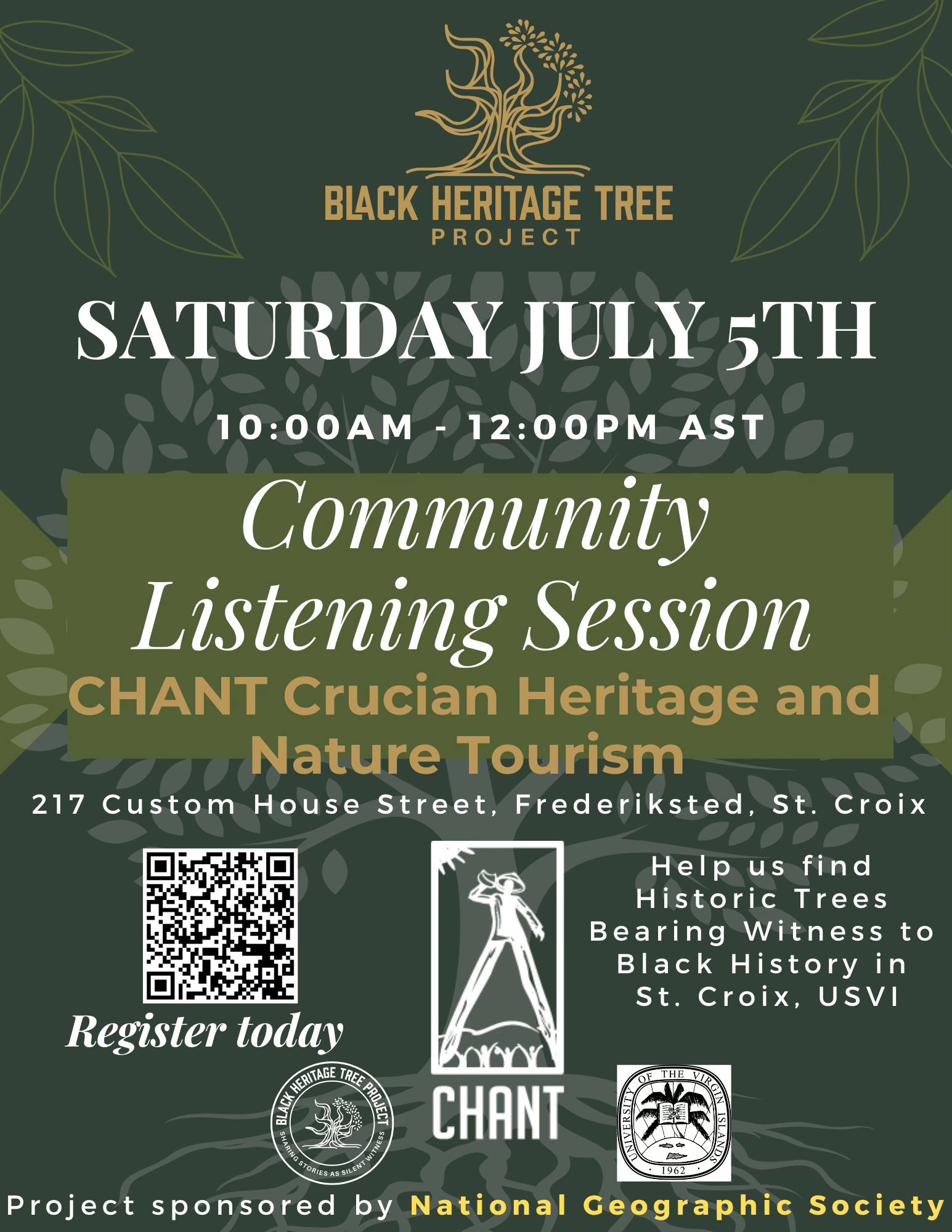 Community Listening Session - My Virgin Islands