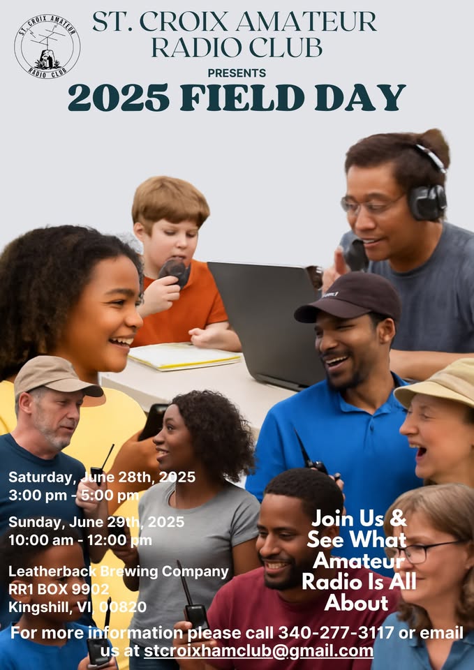 Field Day 2025: Radio Connects - My Virgin Islands