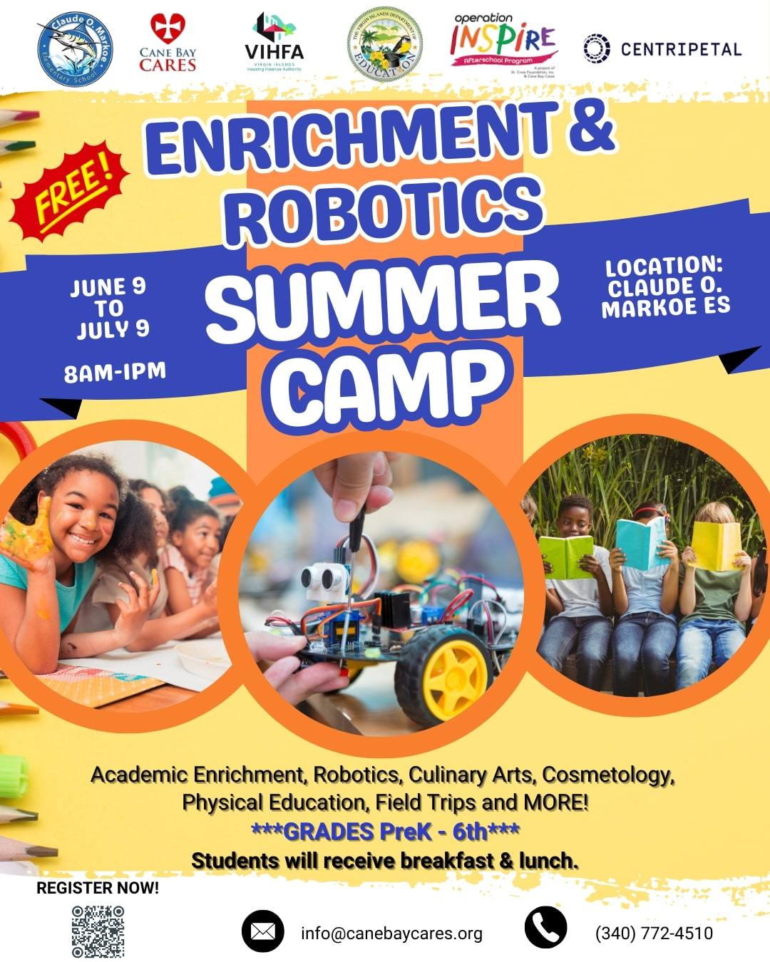 Enrichment & Robotics Summer Camp - My Virgin Islands