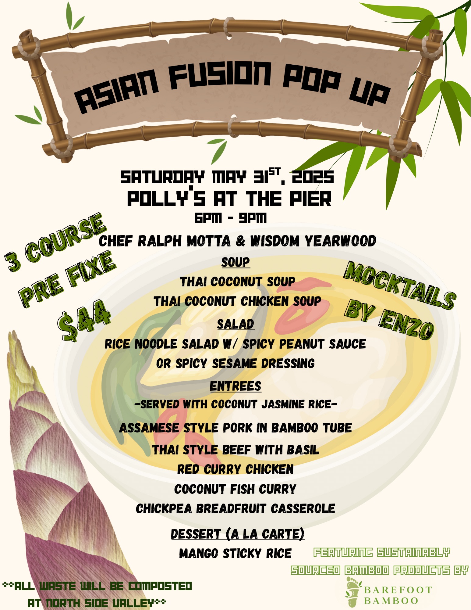Asian Fusion Pop Up - My Virgin Islands