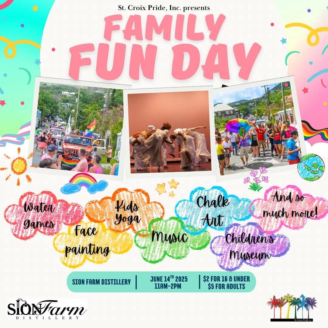 PRIDE Family Funday at the Distillery - My Virgin Islands