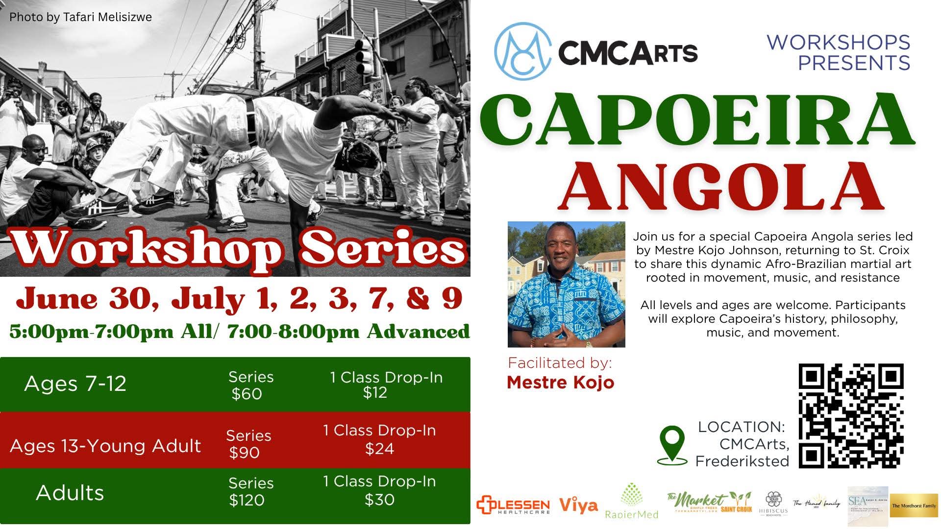 Capoeria Angola (All Levels) - My Virgin Islands