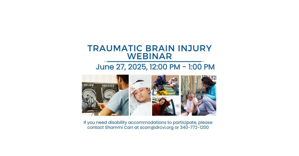 Traumatic Brain Injury Webinar - My Virgin Islands
