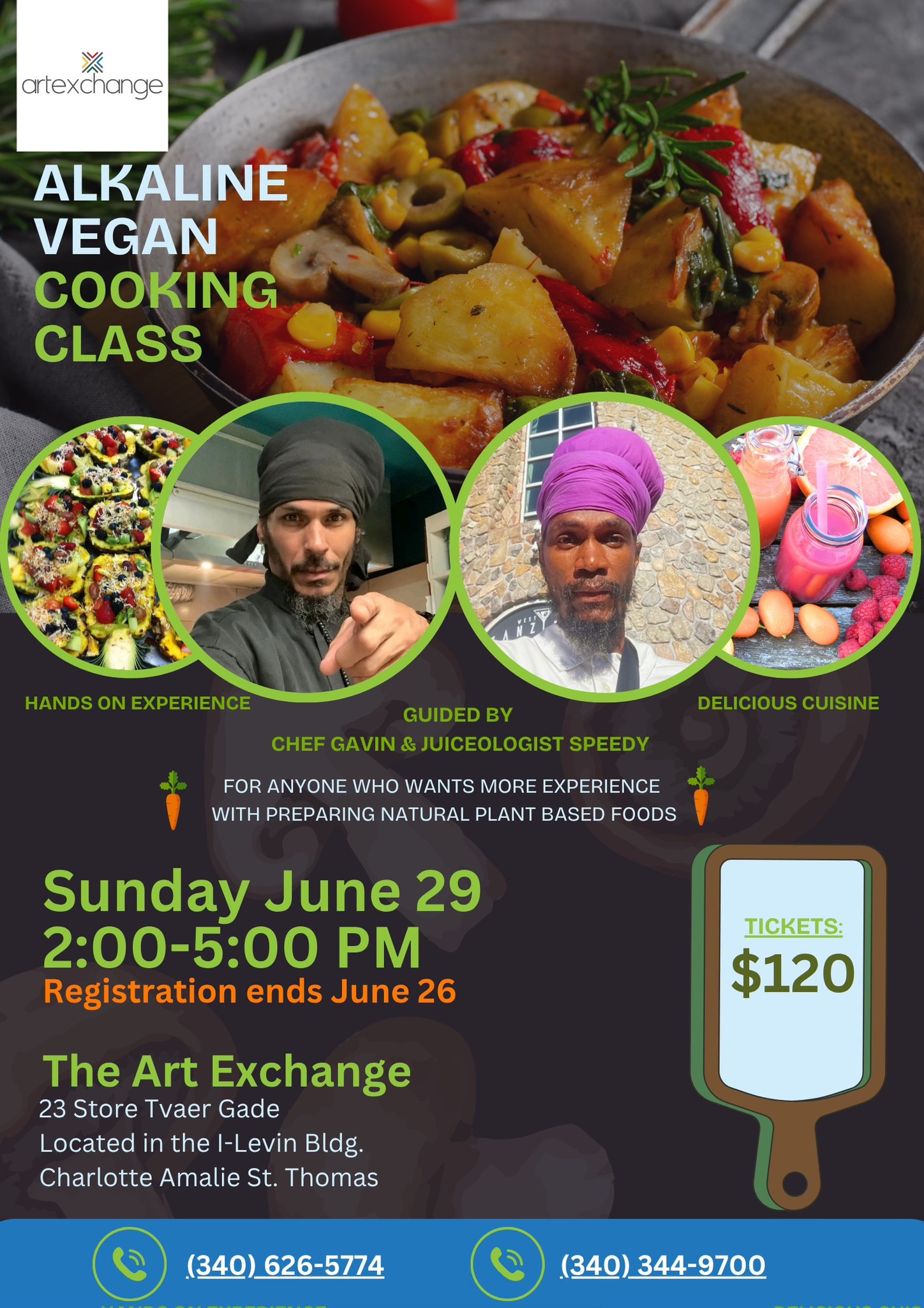 Alkaline Vegan Cooking Class - My Virgin Islands