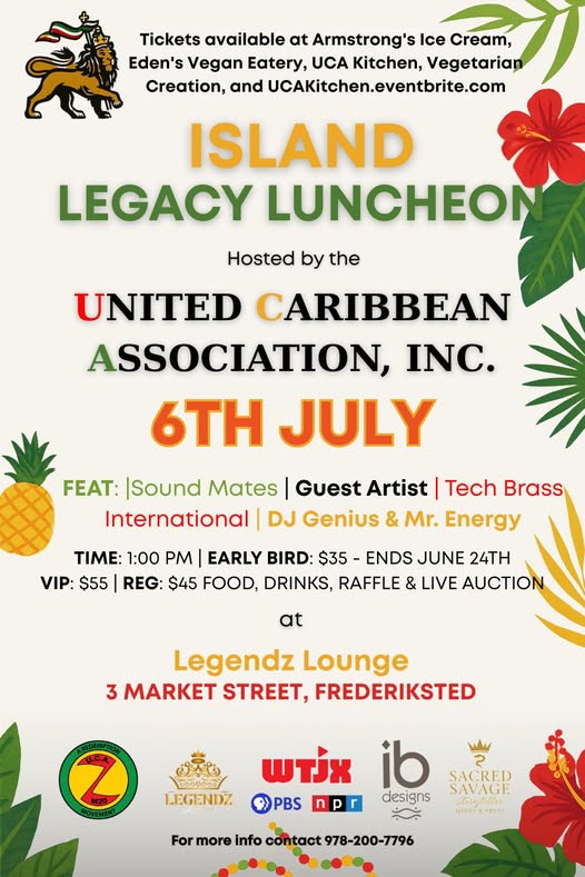 UCA Island Legacy Luncheon - My Virgin Islands