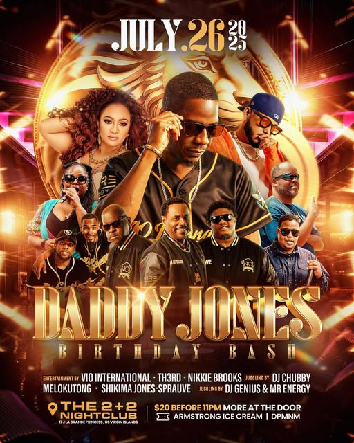 Daddy Jones Birthday Bash - My Virgin Islands