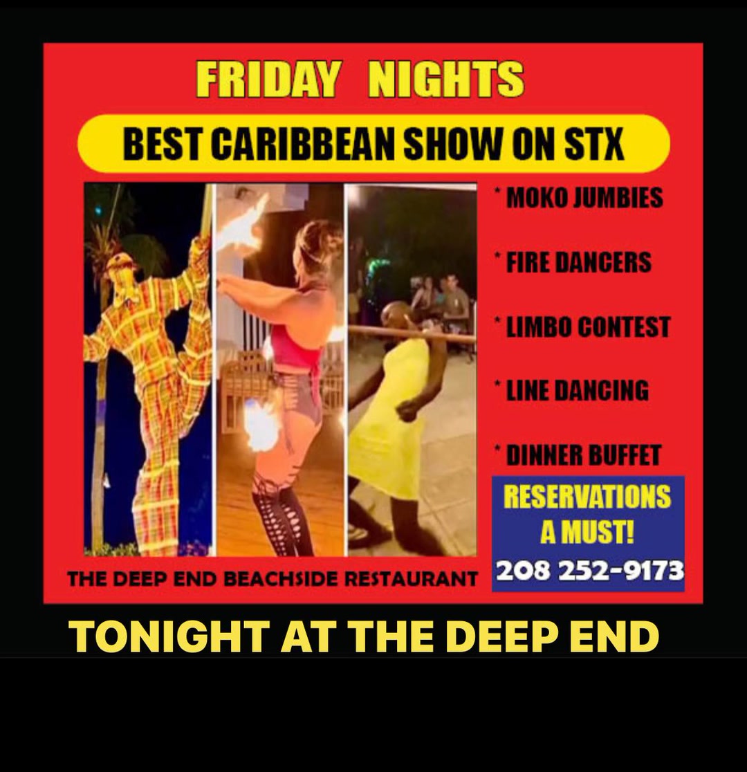 Caribbean Night @ The Deep End - My Virgin Islands