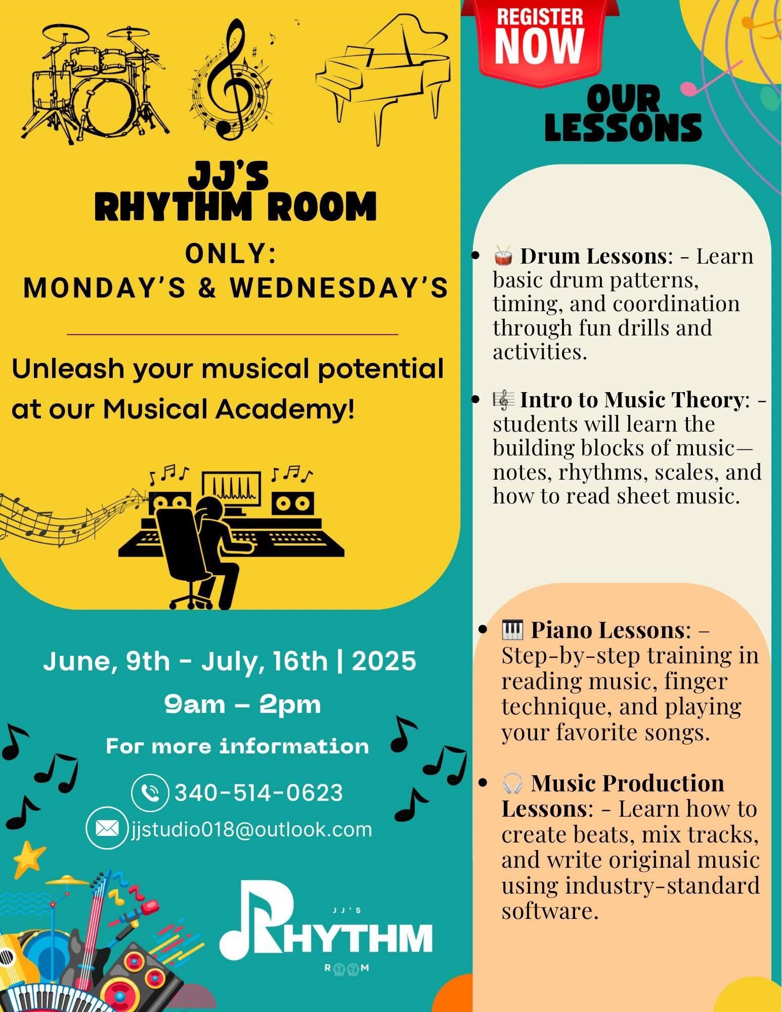 JJ's Rhythm Room - My Virgin Islands