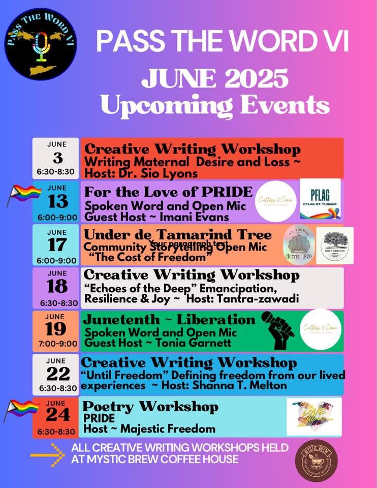 Pass The Word VI: For the Love of PRIDE - My Virgin Islands