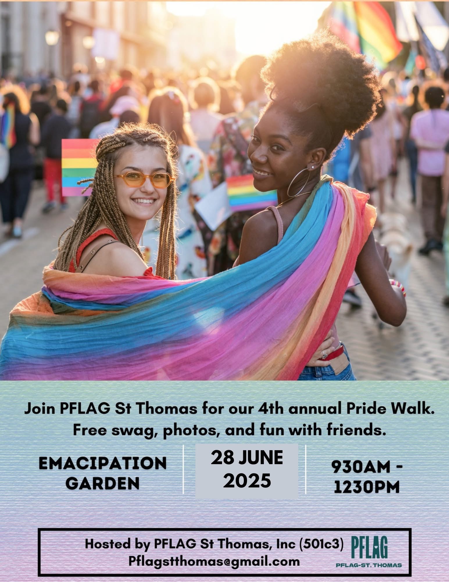 Pride Walk - My Virgin Islands