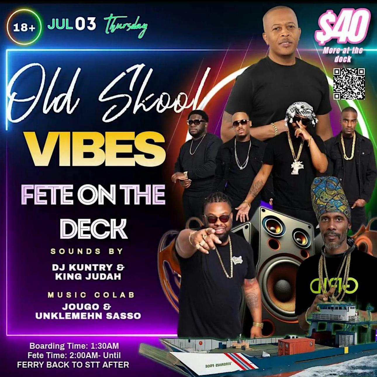 Old Skool Vibes: Fete on the Deck - My Virgin Islands