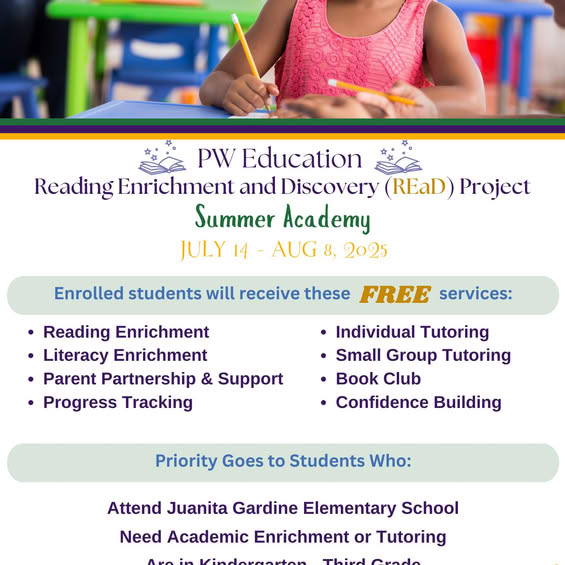 Reading Enrichment and Discovery (REaD) Project Summer Academy - My ...