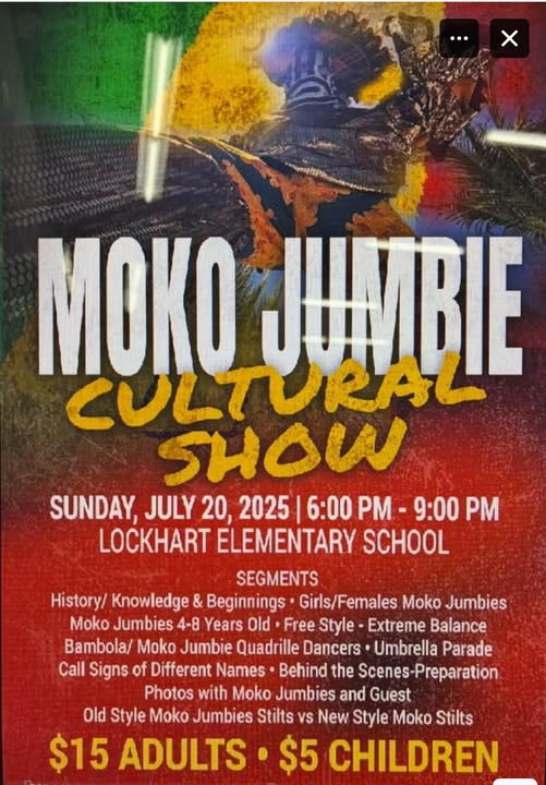Moko Jumbie Cultural Show - My Virgin Islands