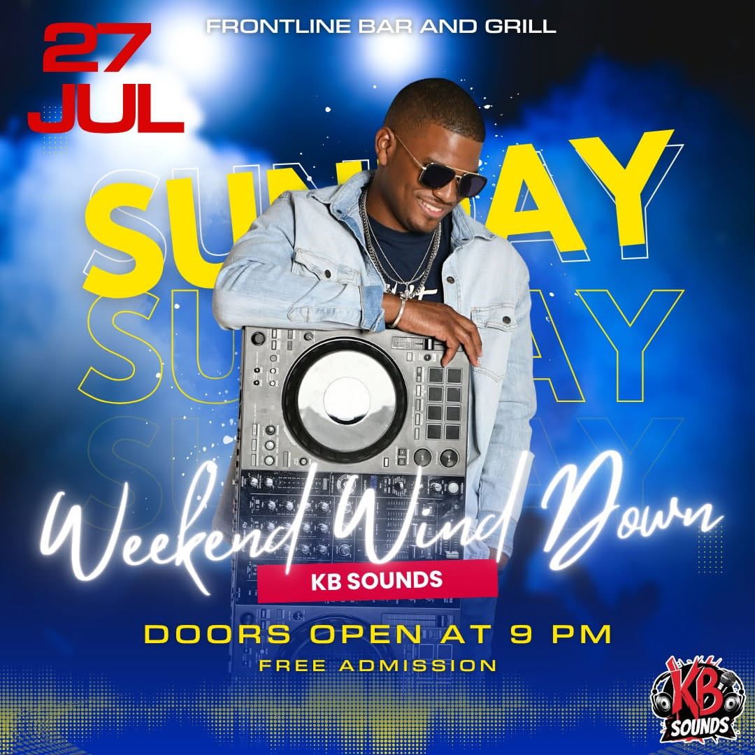 Weekend Wind Down @ Frontline Bar and Grill - My Virgin Islands