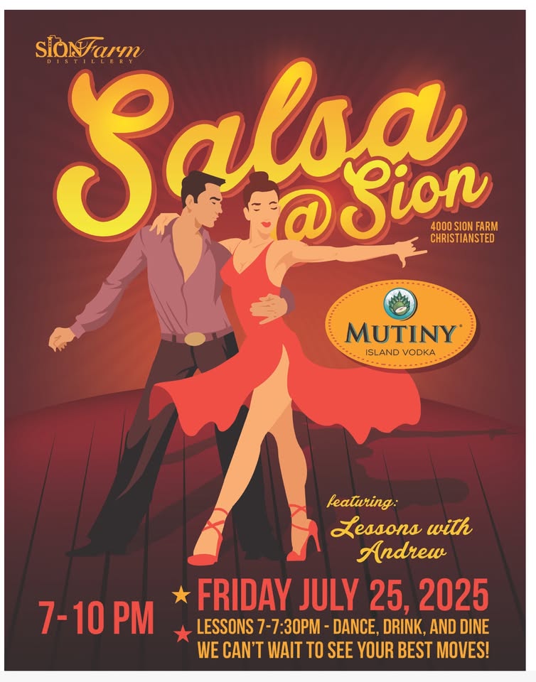 Salsa @ Sion Farm Distillery - My Virgin Islands