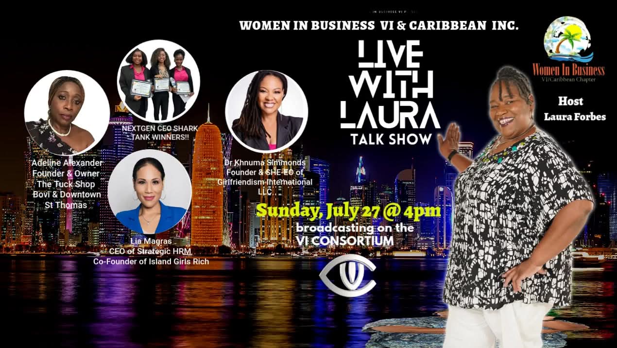 The Live with Laura Show - My Virgin Islands