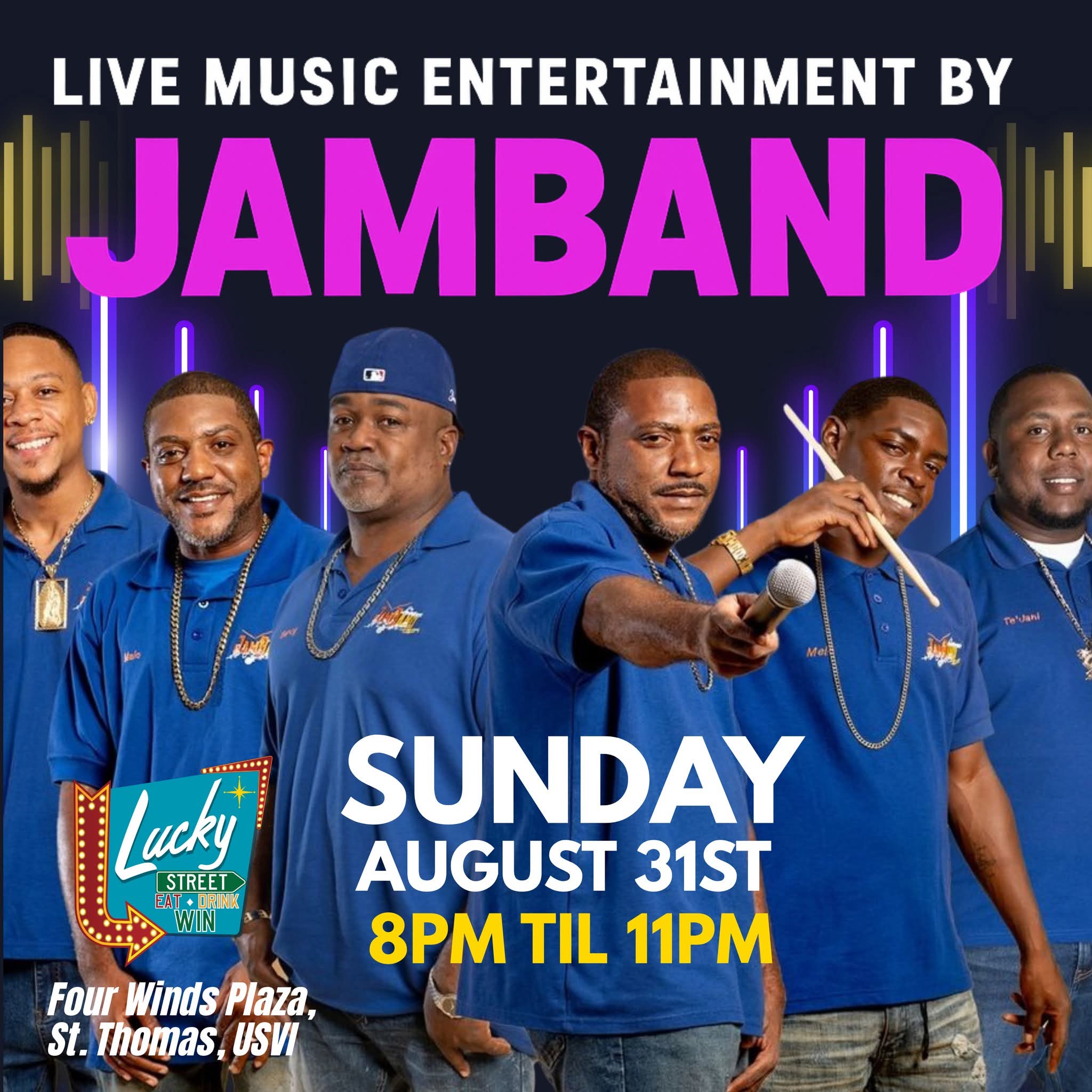 Jamband @ Lucky Strike - My Virgin Islands