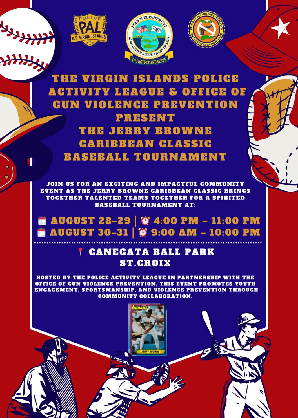 The Jerry Browne Caribbean Classic Baseball Tournament - My Virgin Islands