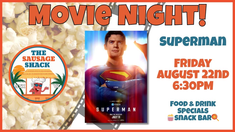 Movie Night @ The Hanger: Superman - My Virgin Islands