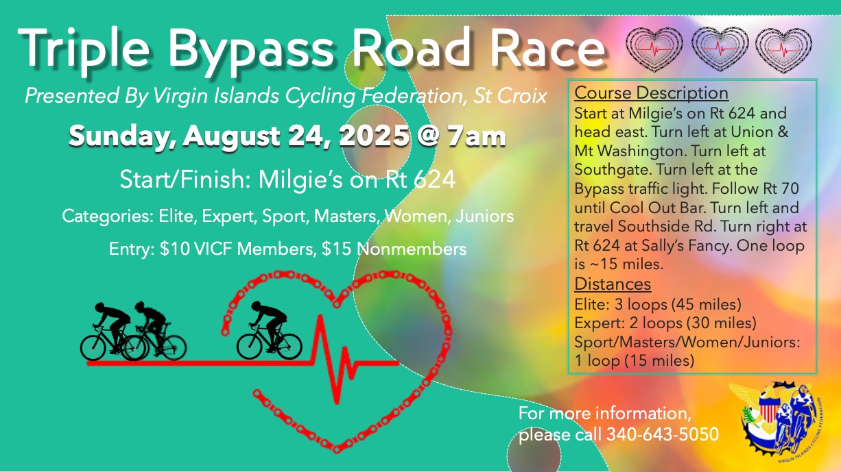 Triple Bypass Road Race - My Virgin Islands