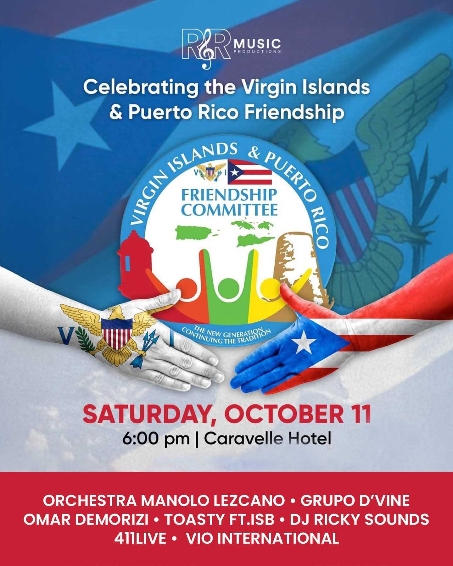 Celebrating the Virgin Islands & Puerto Rico Friendship - My Virgin Islands