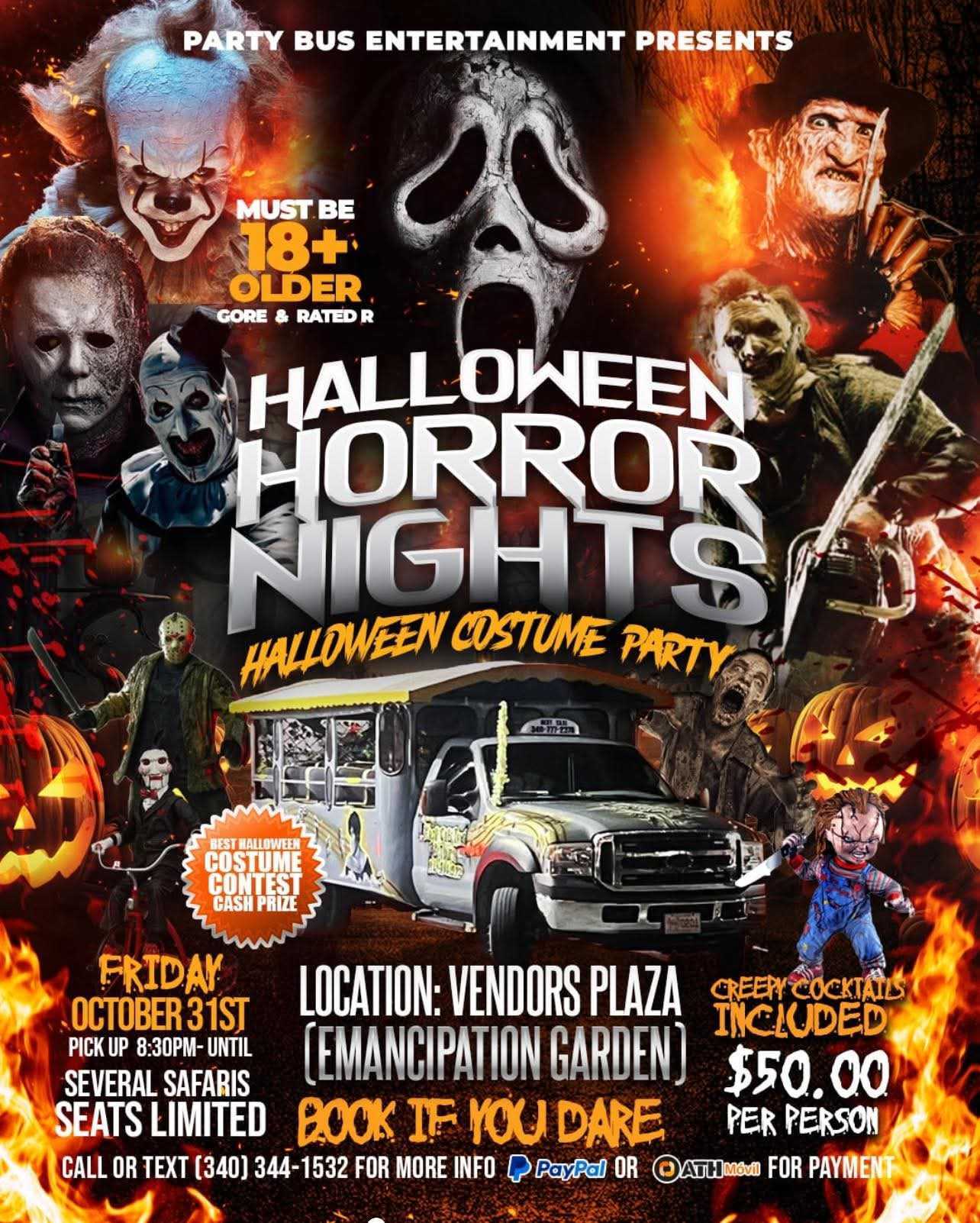 Halloween Horror Nights: Costume Party - My Virgin Islands