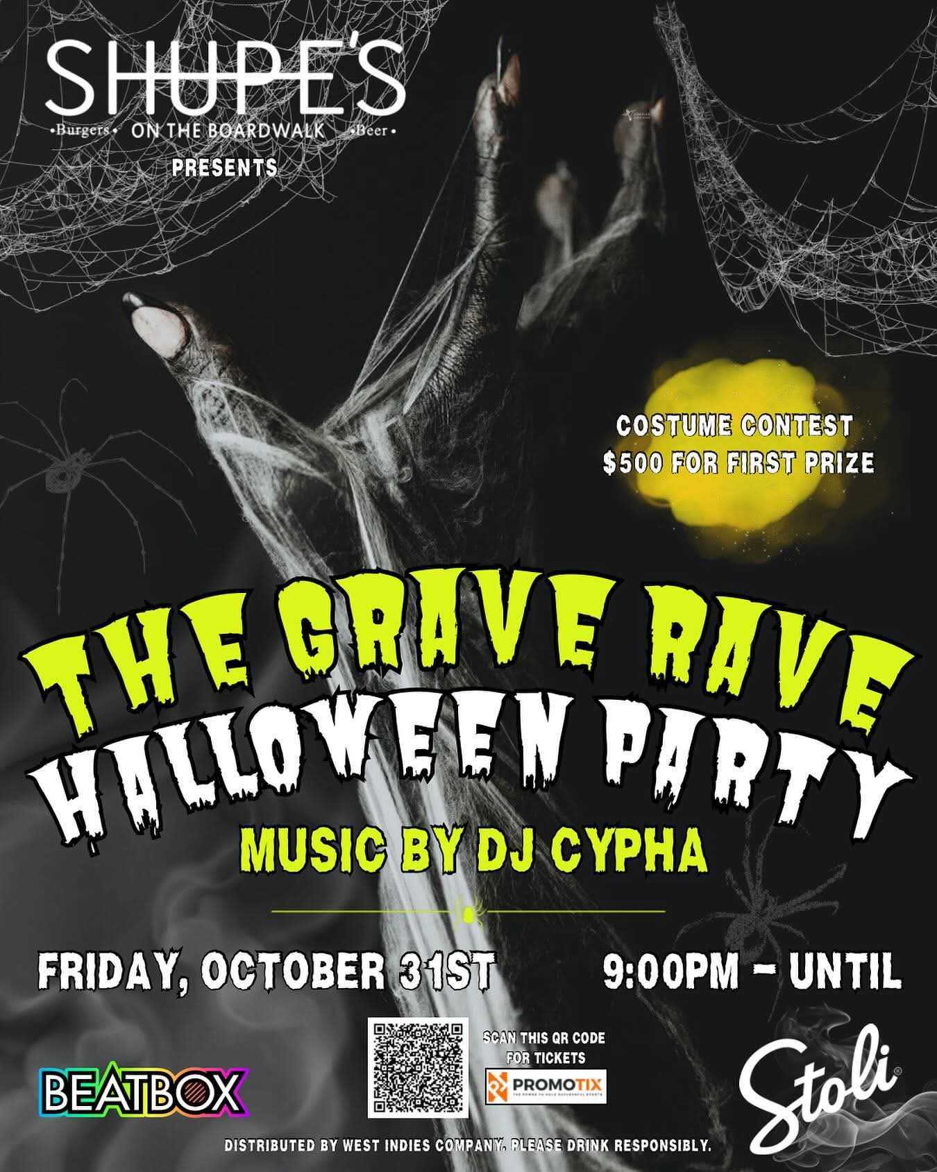 The Grave Rave Halloween Party - My Virgin Islands