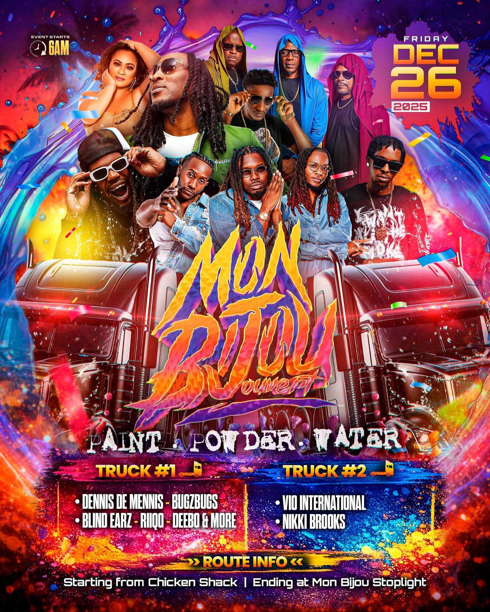 Mon Bijou Jouvert: The Return - My Virgin Islands